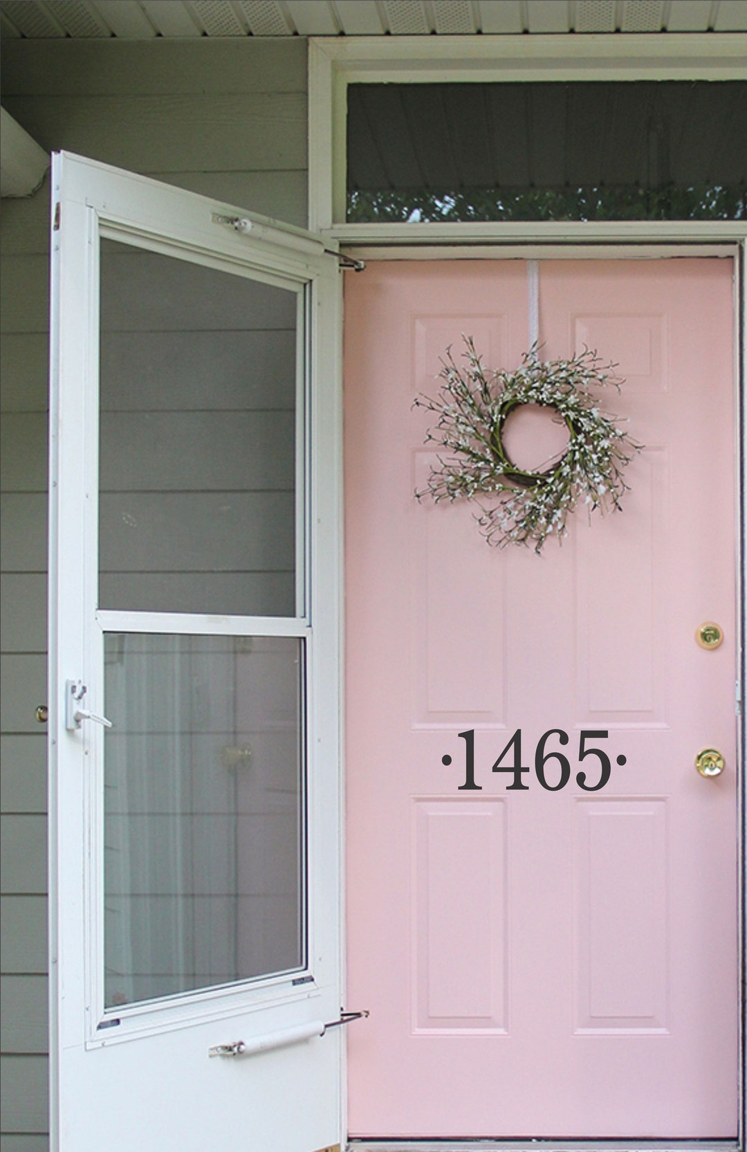 Custom ADDRESS Stencil - Custom Mail Box Numbers - Street Numbers ...