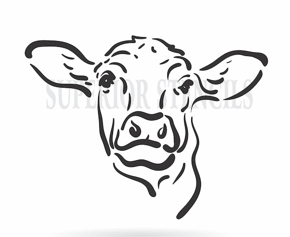 Descargar Plantilla De Imagen De Vaca Plantilla De Ilustración De