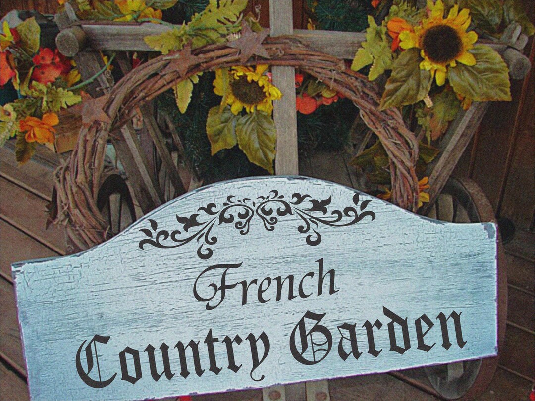French Country Garden Stencil- Garden Stencil - Kitchen Stencil - Paint ...