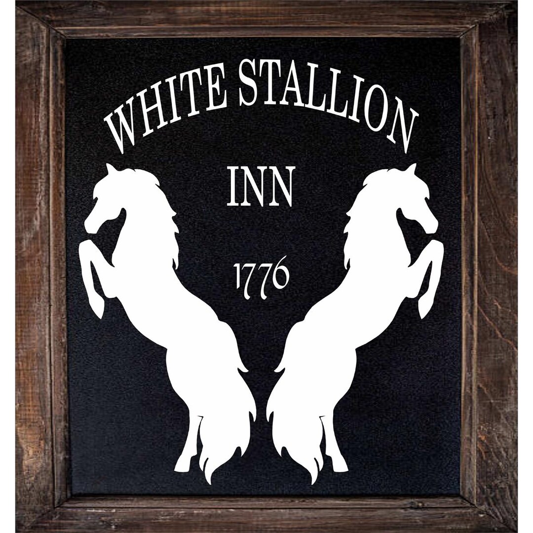 Tavern Sign Stencil, Tavern Stencil, Colonial Sign Stencil, INN Stencil ...