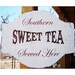 Southern SWEET TEA Stencil, Sweet TEA Stencil, Farmhouse Wall Decor ...