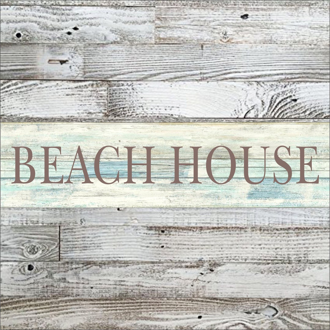 BEACH HOUSE Stencil, Beach Stencil, Beach House Pattern, Lake House ...