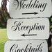Barn Wedding Sign Stencil , Cocktails Stencil, Reception Decor ...