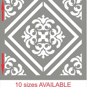 Italia Tile Stencil Reusable Stencil 14 Sizes Available - Etsy