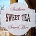 Southern SWEET TEA Stencil Sweet TEA Stencil Farmhouse Southern Stencil ...