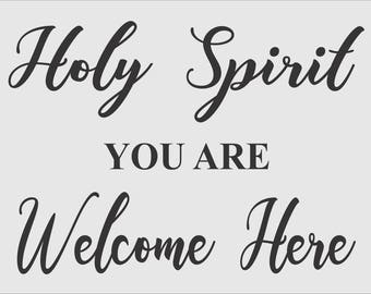 Christian stencil | Etsy