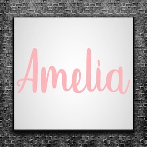 Custom Name Stencil | Personalized Wall Stencil | Kids Room Stencil ...
