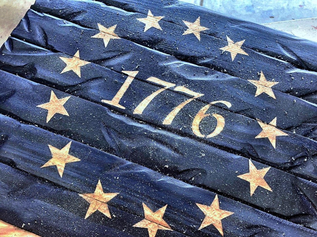 Betsy Ross Star Stencil - Colonial Stars 1776 - 13 Stars Stencil ...