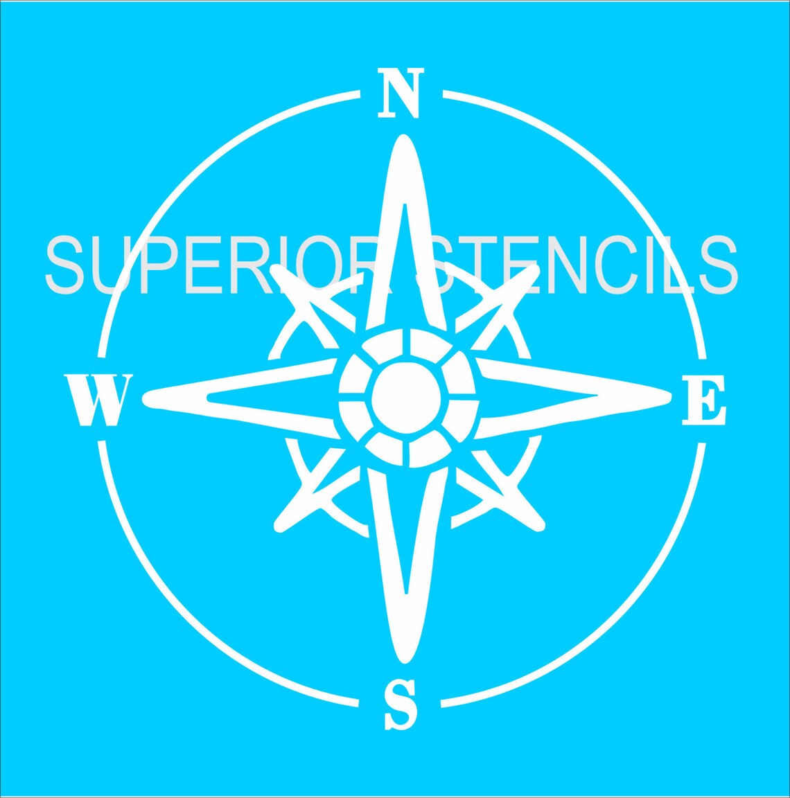 Not All Who Wander Are Lost Stencil W/compass Reusable STENCIL | Etsy