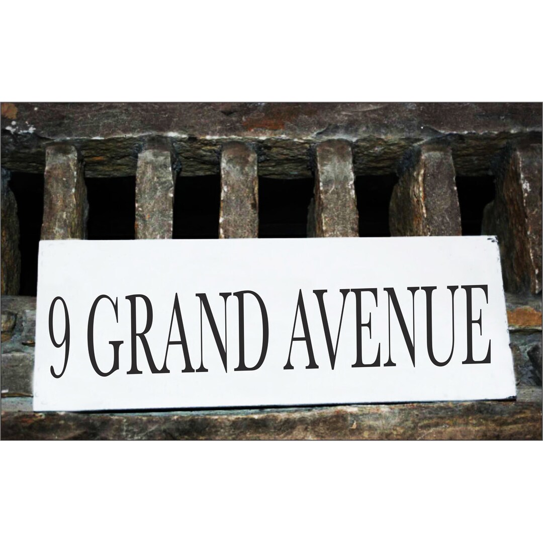 Custom Address Stencils - Street Address Stencil - Custom Mailbox ...