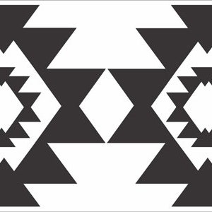 AZTEC Tile Stencils, Tile Stencils, Floor Stencil, Painting Floors ...