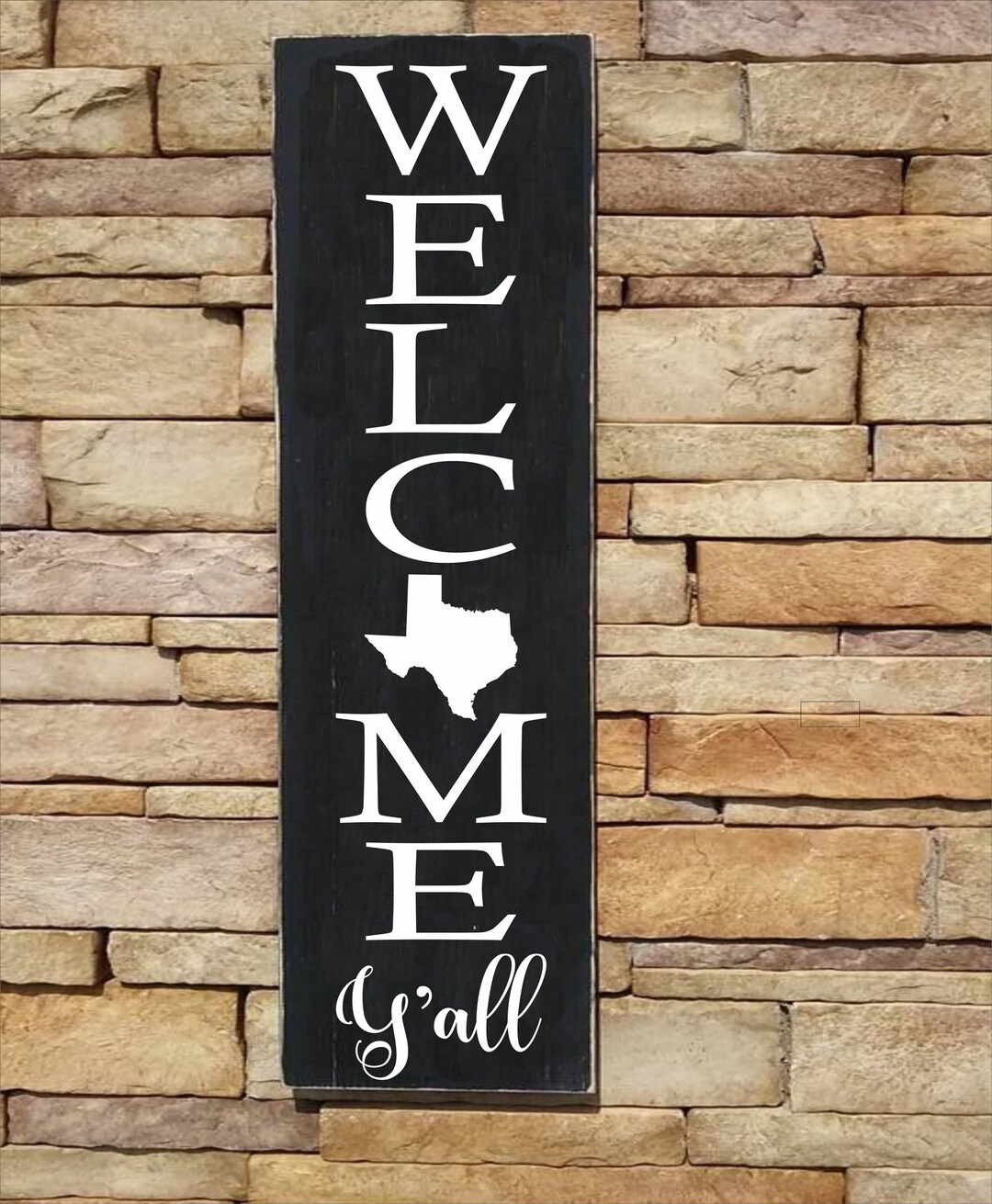 Custom WELCOME Y'all Stencil Barn Stencil Farmhouse Style Create ...