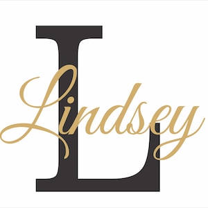 Custom Monogram Stencil - Wall Stencil - First Name Stencil - Create ...