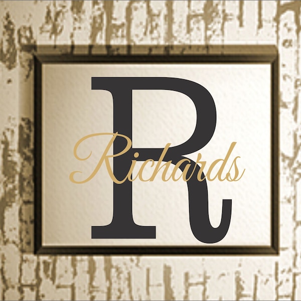 Large Custom Stencil Sign - Etsy