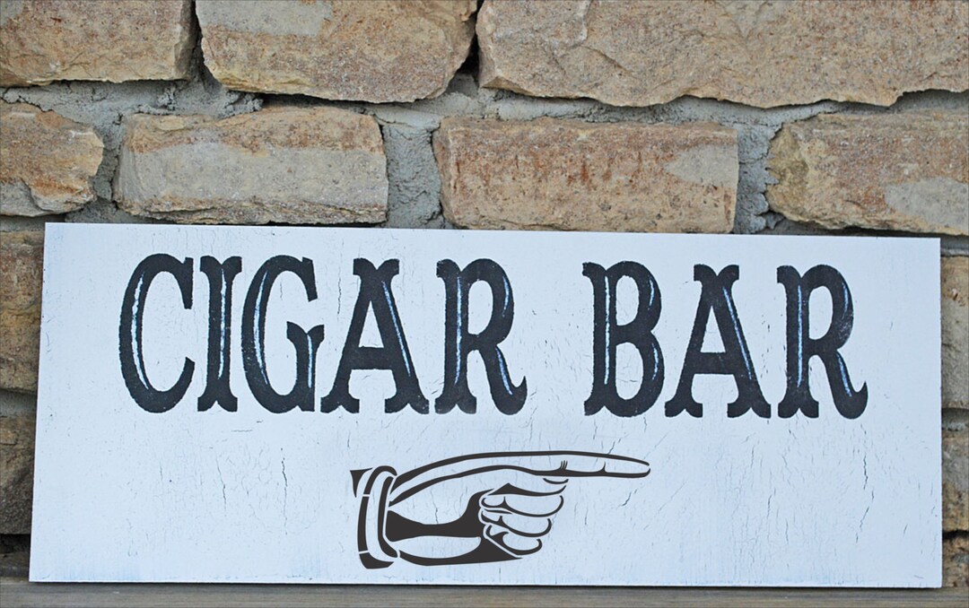 CIGAR BAR Stencil - Bar Stencils - Reusable - Paint Wedding Signs - 5 ...