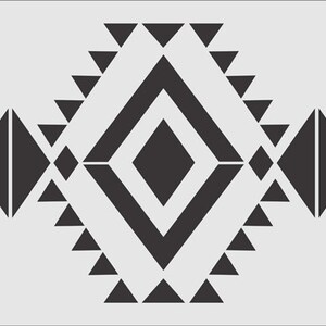 AZTEC Tile Stencils - Tile Stencil - Tile Stencil for Painting Floors ...