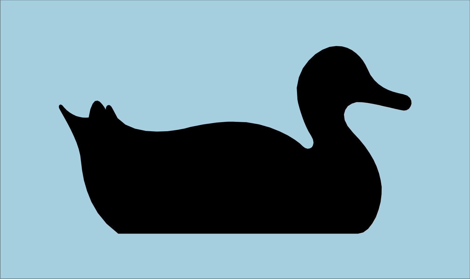 Duck Stencil