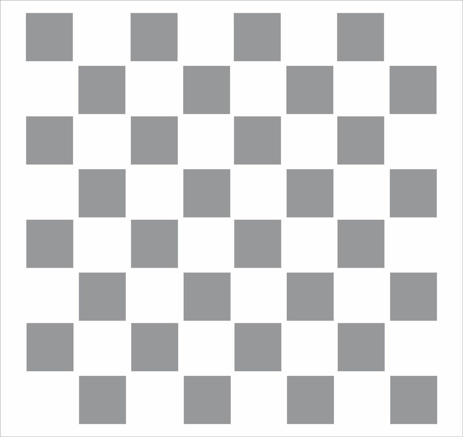 Checkerboard Stencil - Game Board Stencil - Game Board - Checkers ...