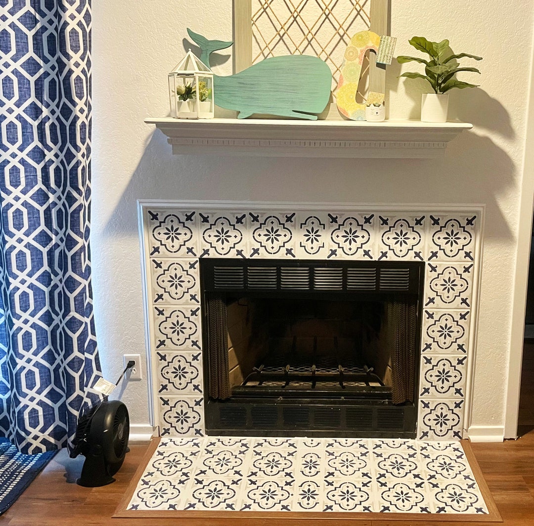 Secret Garden Tile Stencil Reusable Stencil 15 Sizes - Etsy