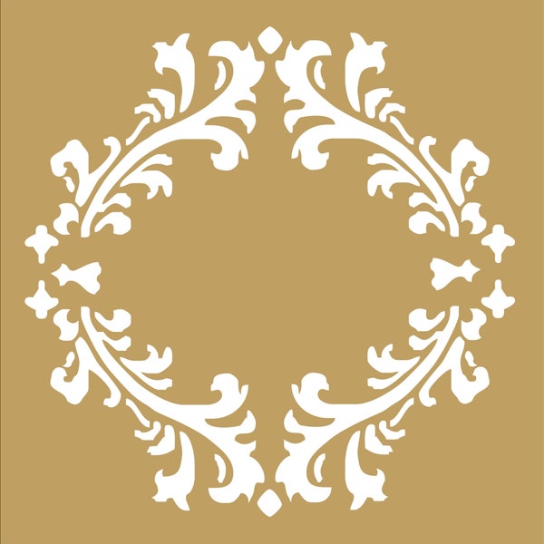 Damask Stencils - Etsy