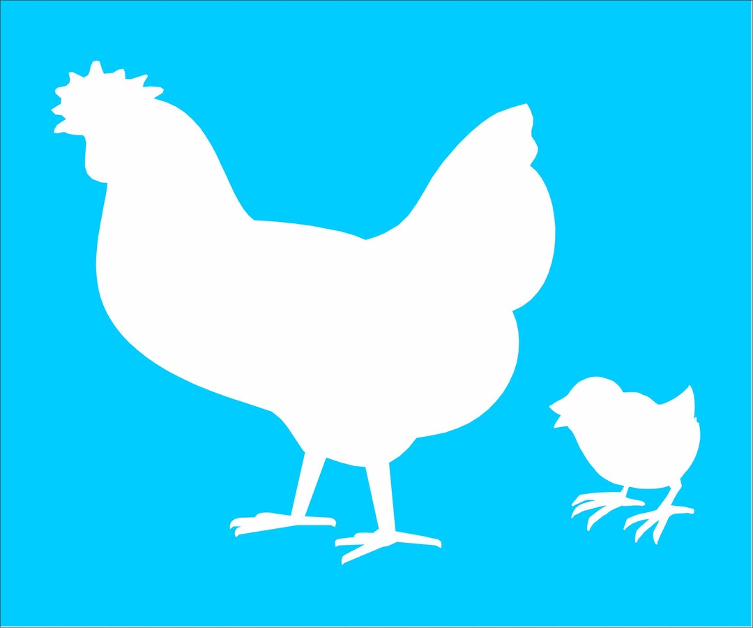 Chicken Stencils Hen Stencils Farmhouse Style Stencil Farm Stencils ...