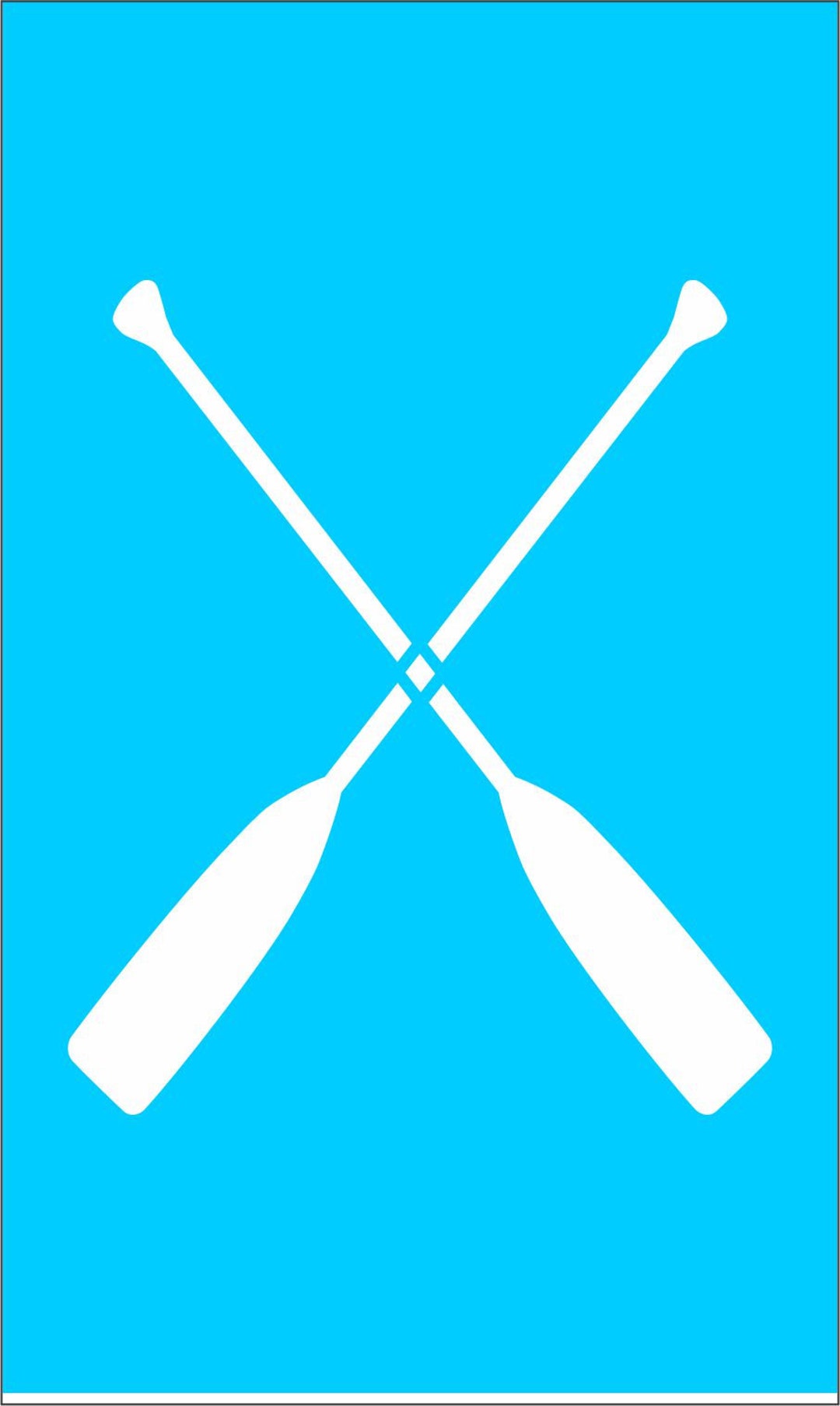 Oars Stencil - Lake Stencil - Beach Stencil - Cabin Stencil - Canoe ...