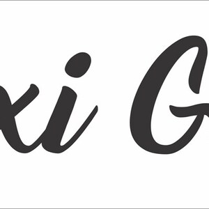 Custom Stencil Custom Name Stencil Create Custom Signs STENCIL REUSABLE ...