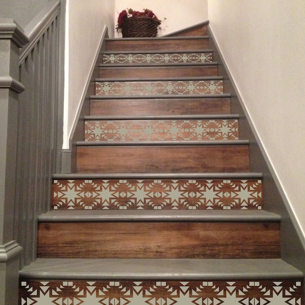 Stair Riser Stencils - Etsy