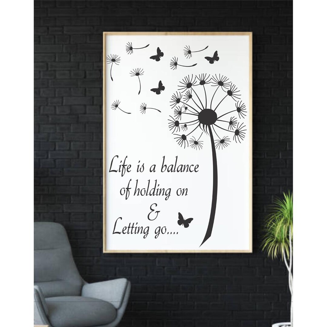 Life is a Balance Stencil - Farmhouse Decor - Kitchen Stencils - Paint ...