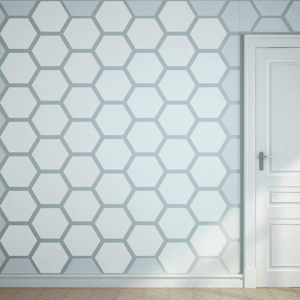 Hexagon Stencil - Etsy