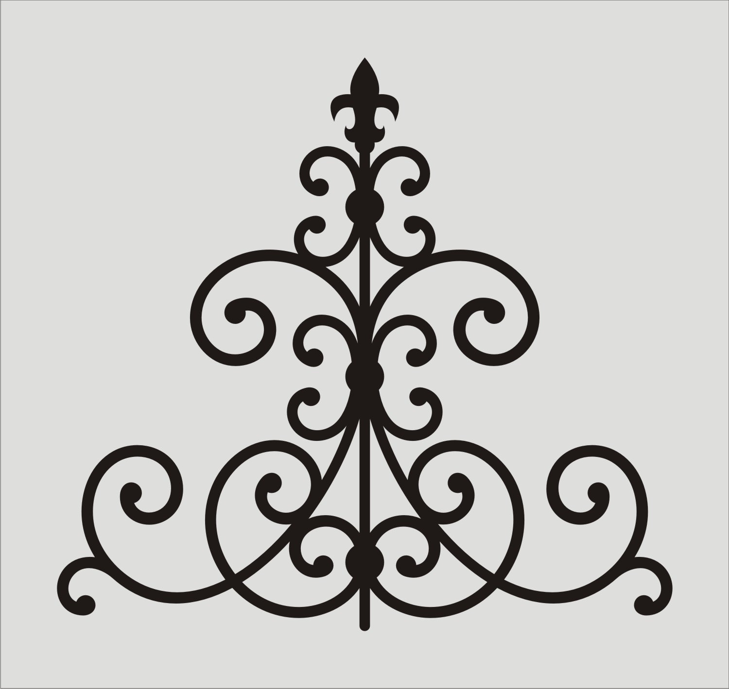 Wrought Iron Patterns Stencils