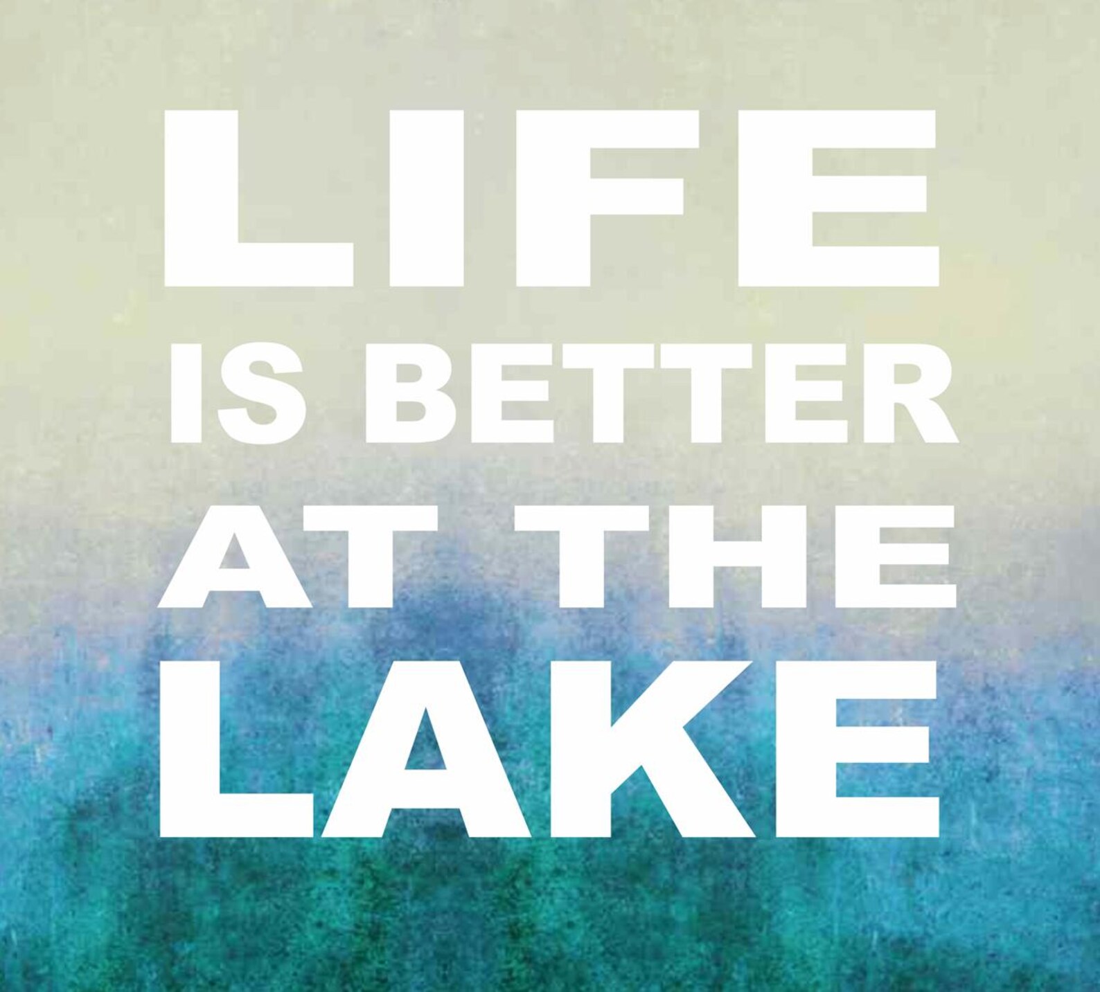 LIFE is Better at the LAKE Stencil - Lake Stencil - Beach Stencil ...
