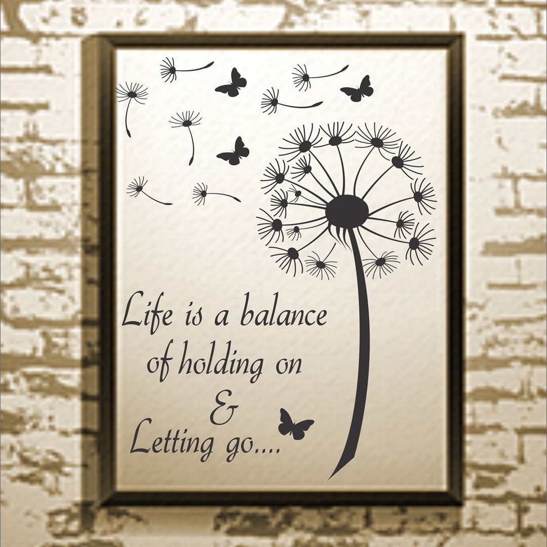 Life is a Balance Stencil Farmhouse Decor Kitchen Stencils Paint ...