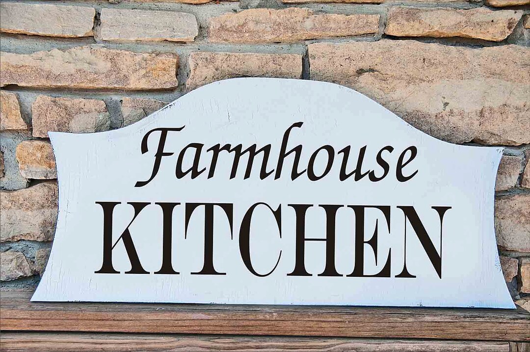 Farmhouse KITCHEN Reusable Stencil Available in 6 Sizes - Etsy