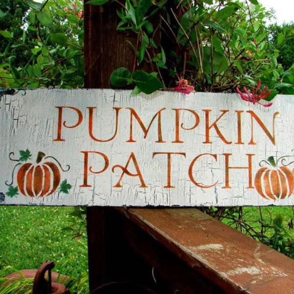 Pumpkin Patch Sign - Etsy