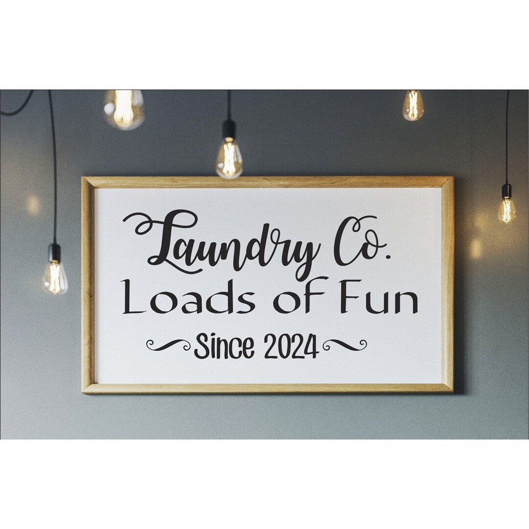 Laundry Sign Stencil, Paint Laundry Signs, Wall Decor, Laundry, Laundry ...
