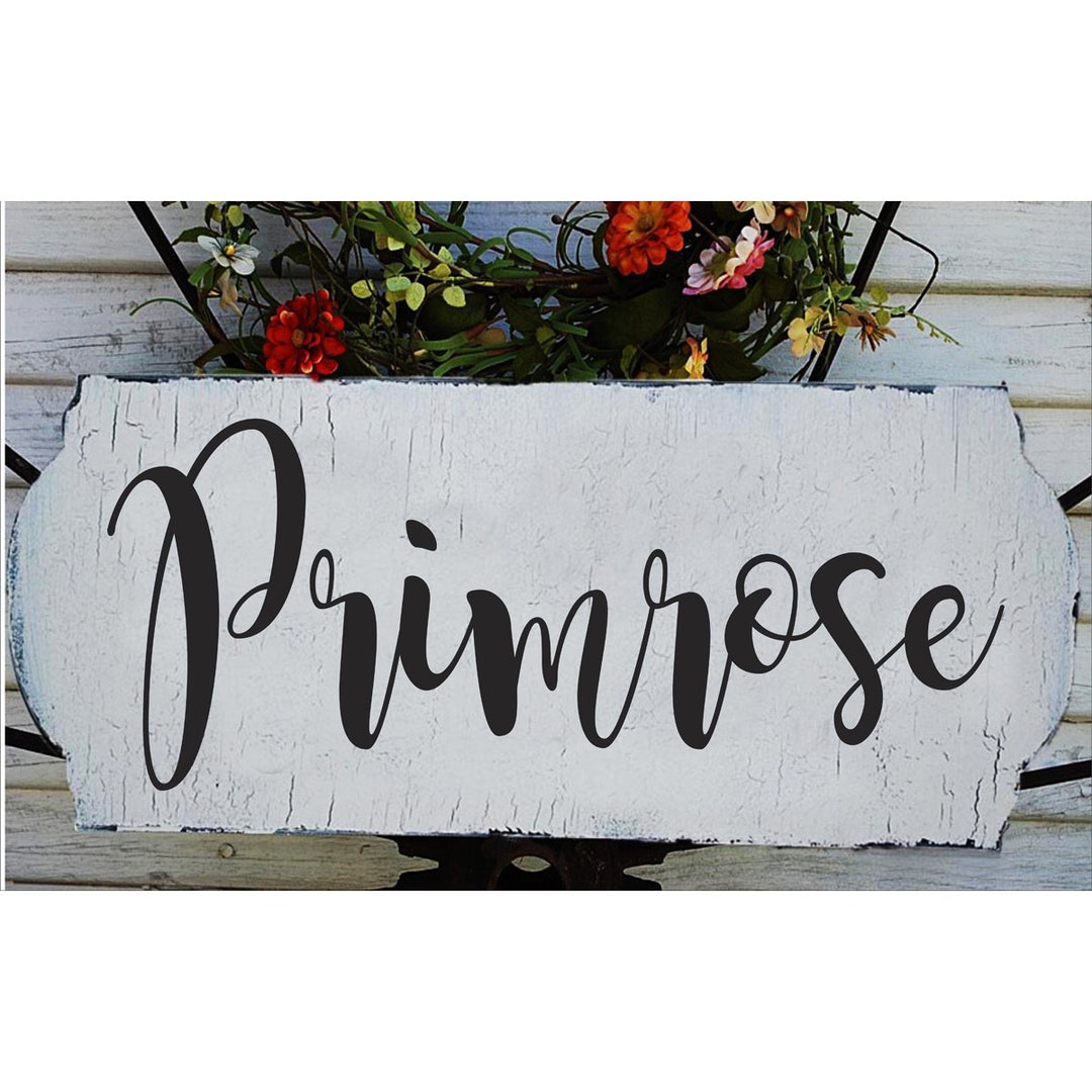 Custom Name Stencil - Custom Stencils - Custom Wall Stencil - Name ...