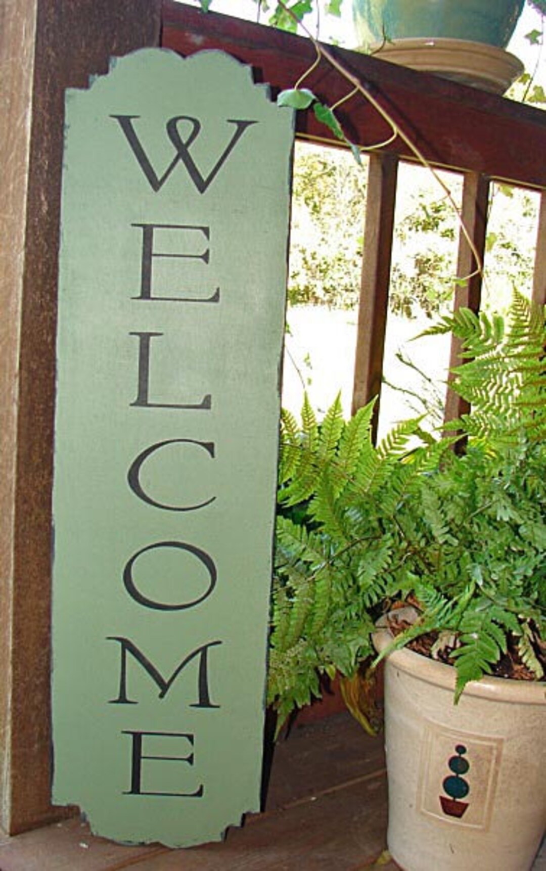 WELCOME Stencil - Door Stencils - Farmhouse Decor - Create Welcome ...