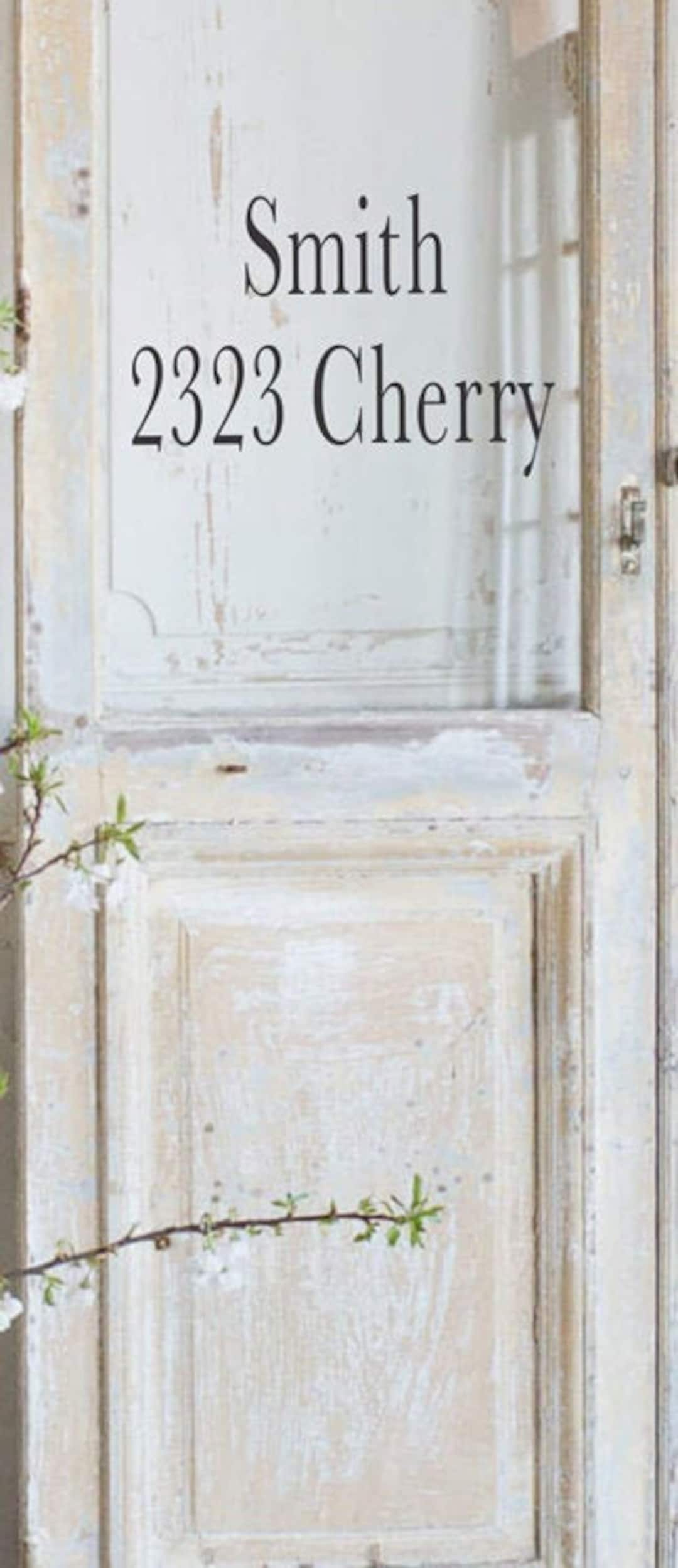 Custom Address - REUSABLE Stencil- 8 Sizes Available - Create Your ...