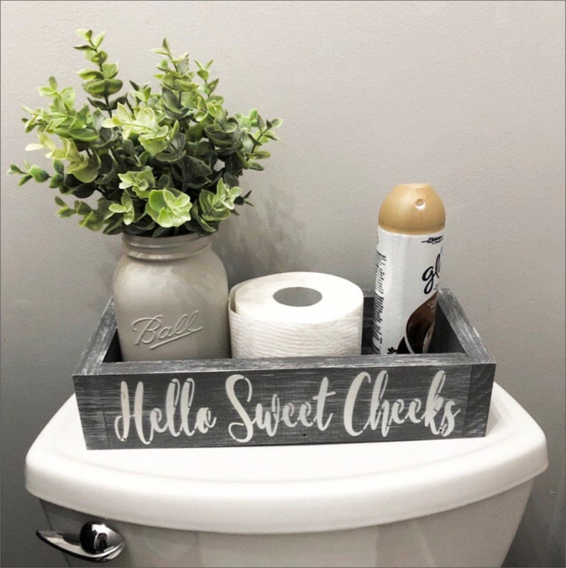 Hello Sweet Cheeks Stencil - Bathroom Stencils - Farmhouse Stencils ...