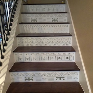 Mud Cloth Stencil Wall Stencil Stair Riser Stencils Wallpaper Stencils ...