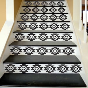 AZTEC Tile Stencils, Tile Stencils, Floor Stencil, Painting Floors ...
