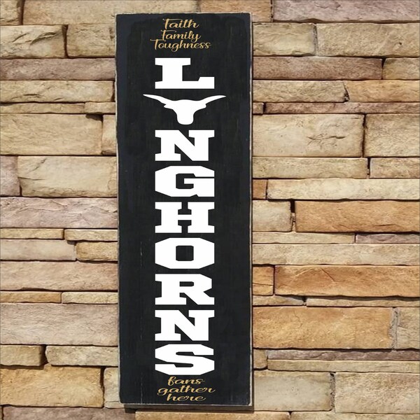 Texas Longhorns Welcome Porch Sign - Etsy