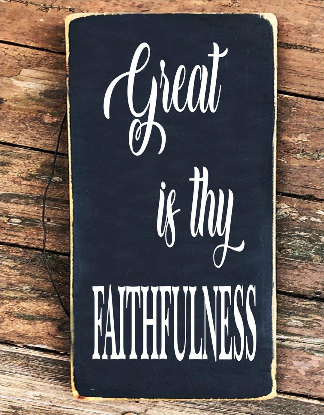 Great is Thy FAITHFULNESS Stencil - Christian Stencils - Faith ...