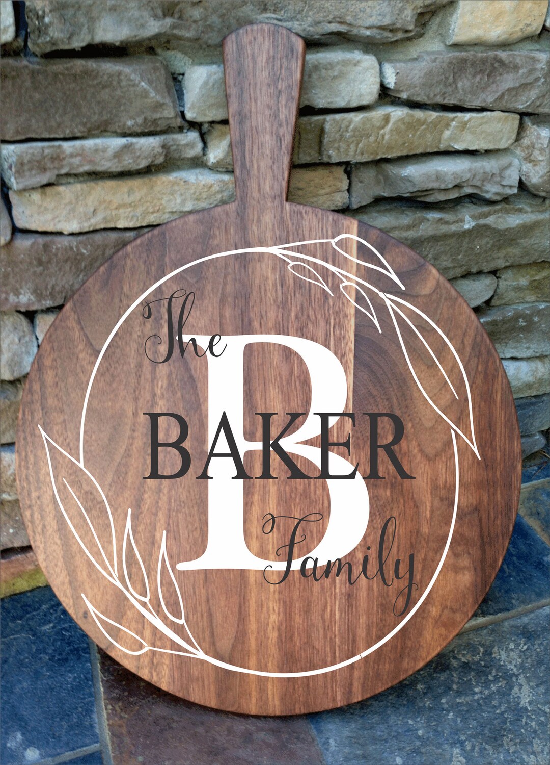Custom Monogram, Farmhouse Wall Decor, Monogram, Paint Custom Signs ...