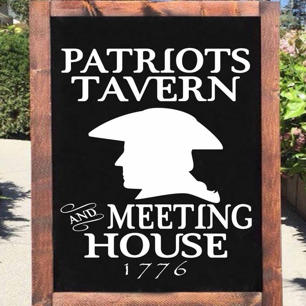 Colonial Tavern Sign - Etsy