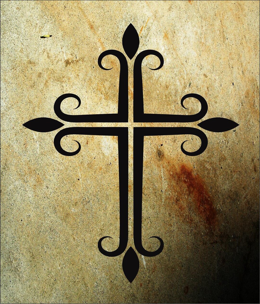 Cross Stencil - Christian Sign Stencil - Southwestern Stencil ...