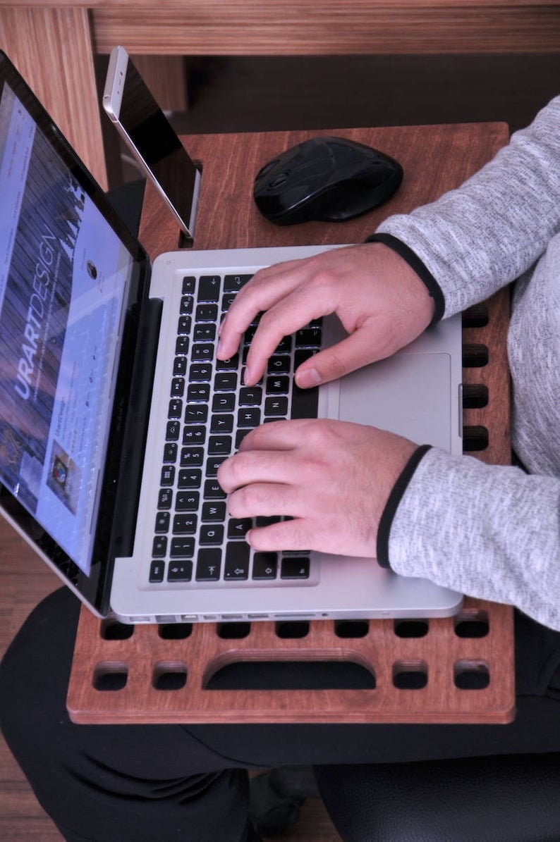 Laptop Stand / Lap Desk / Macbook Stand / Laptop Holder / | Etsy