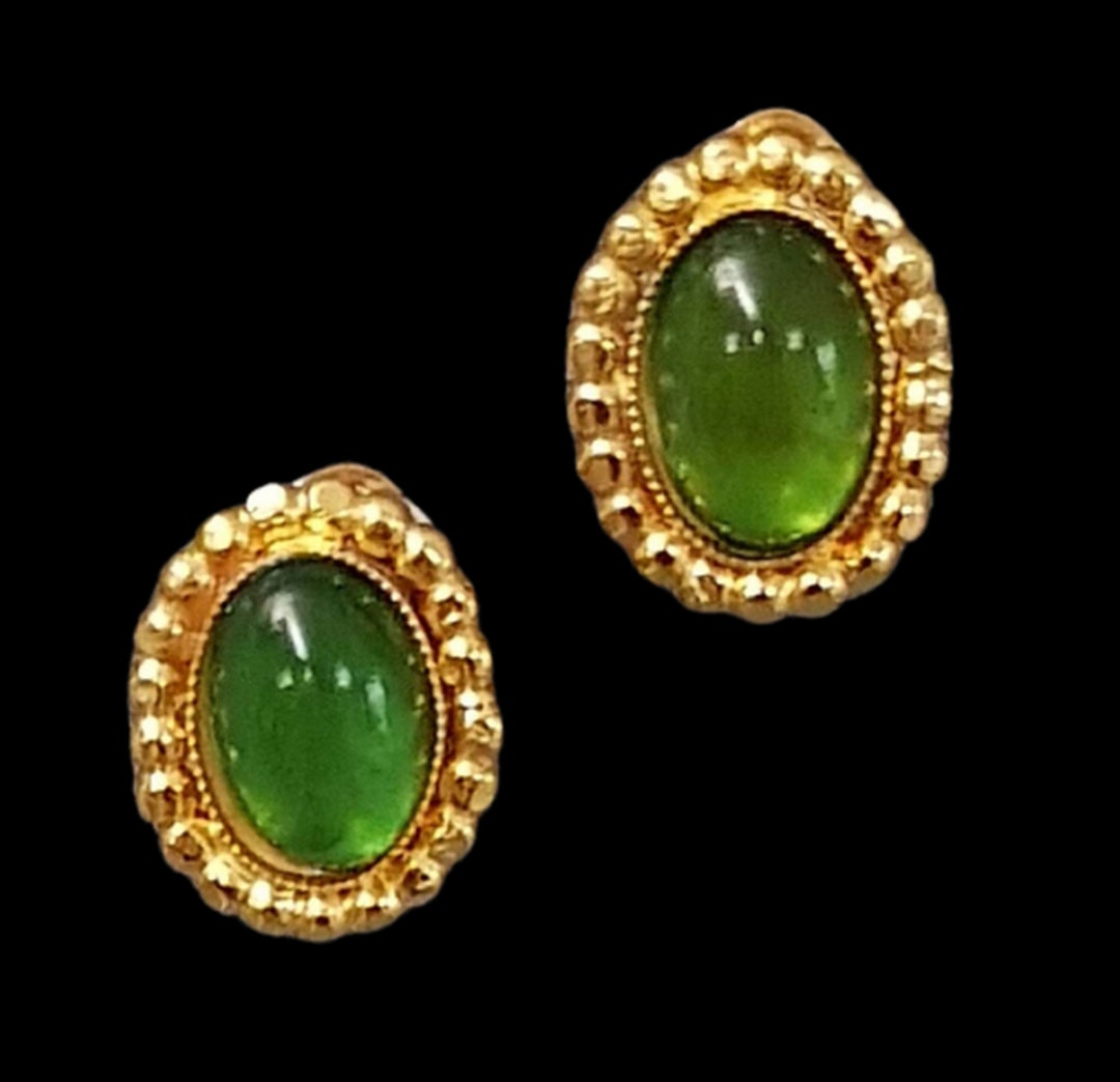 EDOUARD RAMBAUD, Small Earrings, Paulettevintage Jewelry - Etsy