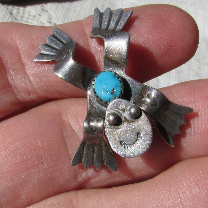 Navajo Brooch - Etsy
